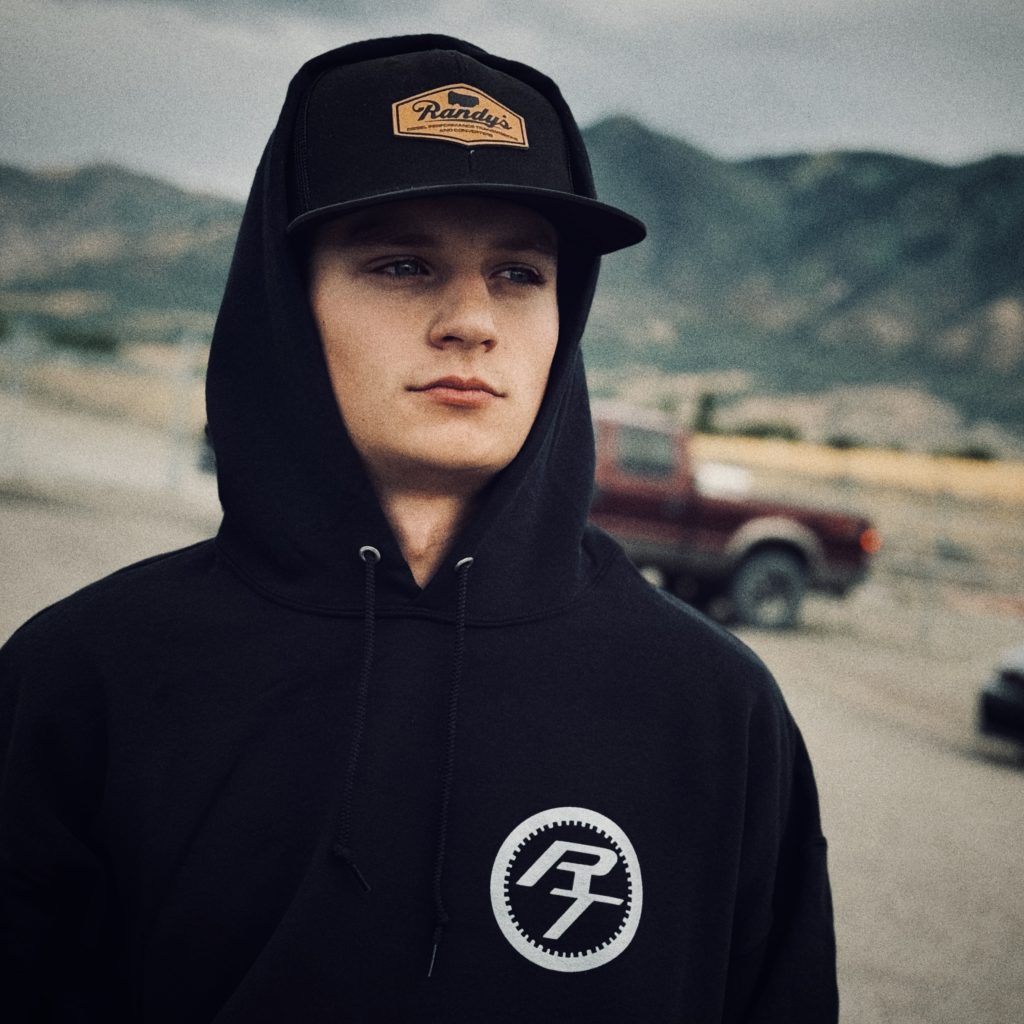 Retro Hoodie - Black - Randy's Transmission